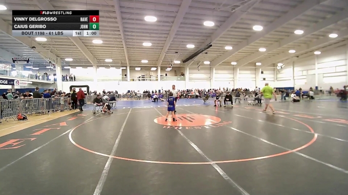 61 lbs Consi Of 8 #2 - Vinny DelGrosso, Haverhill vs Caius Geribo, Johnston
