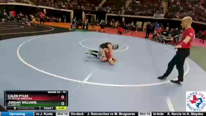 75 lbs Quarterfinal - Jordan Williams, Lil Dons WC vs Caleb Pyles, 512 ...