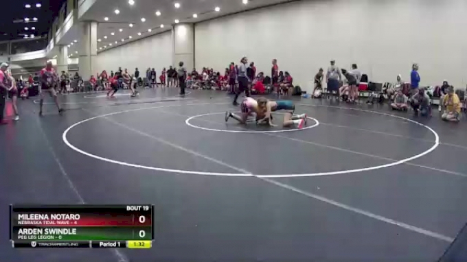 107 lbs Round 4 (10 Team) - Mileena Notaro, Nebraska Tidal Wave vs ...