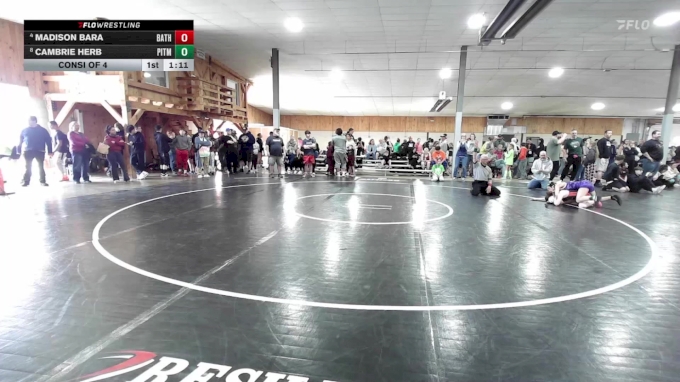 103 lbs Consi Of 4 - Madison Bara, Bath vs Cambrie Herb, Pitman