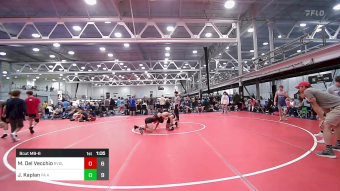 128 lbs Quarterfinal - Mario Del Vecchio, Revival X vs John Kaplan, PA ...