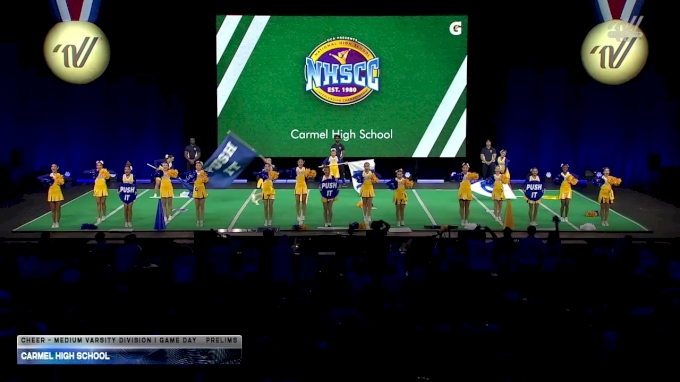 Carmel High School [2026 Cheer - Medium Varsity Division I Game Day ...