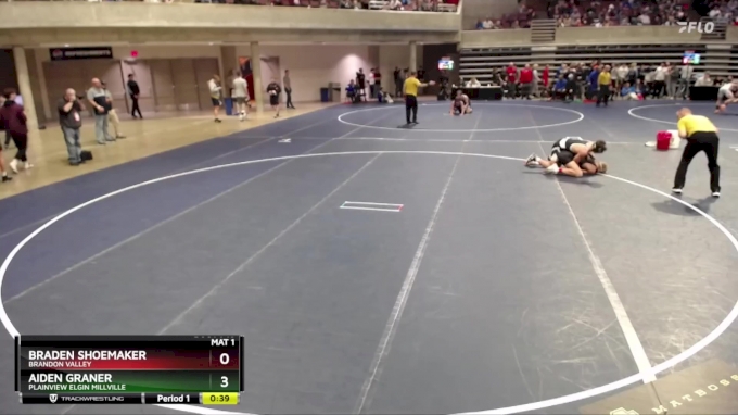 145 Championship Bracket Cons. Round 7 - Aiden Graner, Plainview Elgin ...