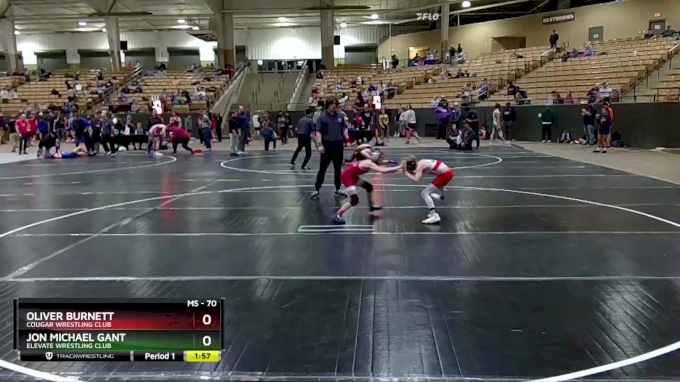 70 lbs Semifinal - Jon Michael Gant, Elevate Wrestling Club vs Oliver ...