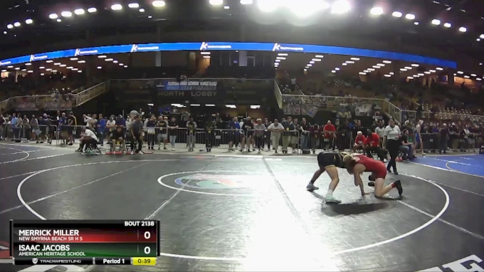 2A 144 lbs Cons. Round 1 - Isaac Jacobs, American Heritage School vs ...