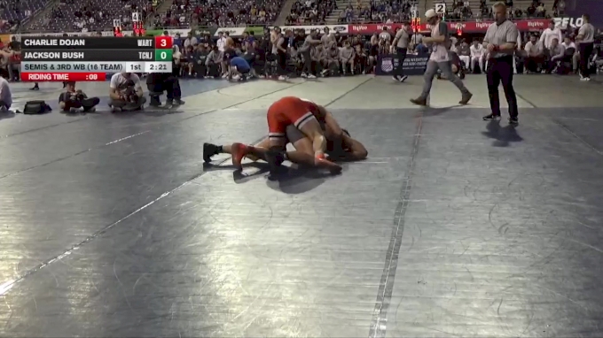 157 lbs Semis & 3rd Wb (16 Team) - Charlie Dojan, Wartburg vs Jackson ...