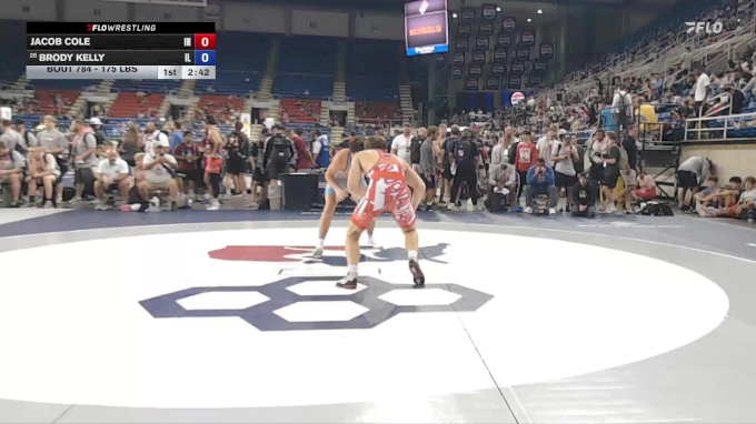 175 lbs Champ. Rd Of 128 - Jacob Cole, IN vs Brody Kelly, IL
