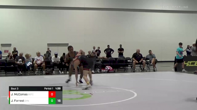 126 lbs Round 1 (6 Team) - JJ McComas, Beast Coast vs Jax Forrest, Dynasty