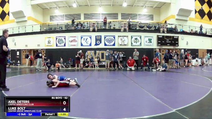 62 lbs 1st Place Match - Axel Deters, Castle Wrestling Club vs Luke ...