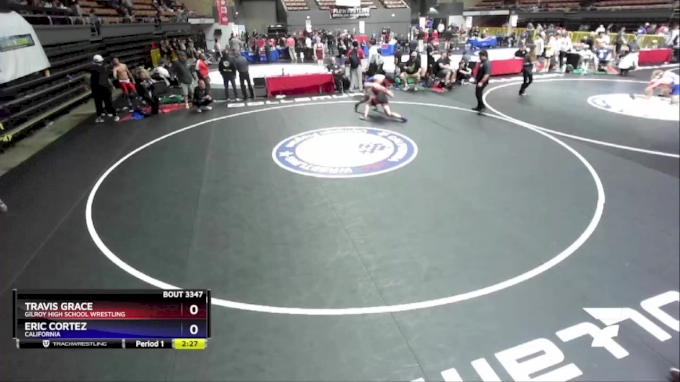165 lbs 1st Place Match - Travis Grace, Gilroy High School Wrestling vs ...