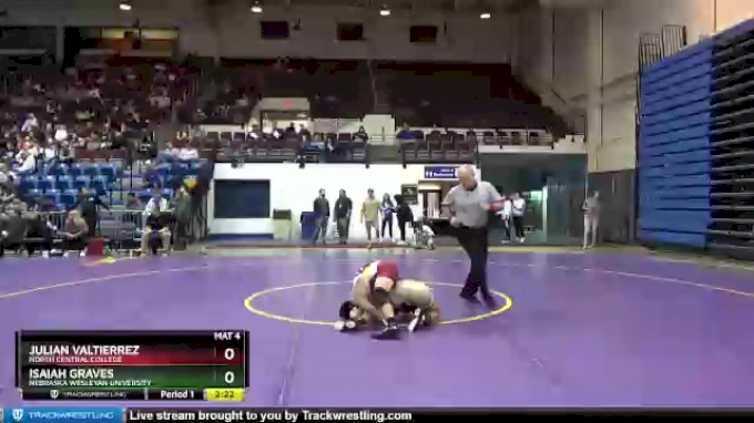125 lbs Cons. Round 1 - Julian Valtierrez, North Central College vs ...