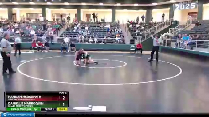 150 lbs 1st Place Match - Danielle Marroquin, Keller Trinity Springs vs ...