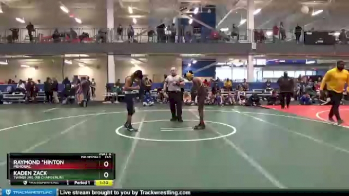 110 lbs Round 5 - Raymond *Hinton, Memorial vs Kaden Zack, Twinsburg ...