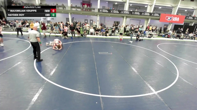 16U Boys - 138 lbs Cons. Round 2 - Maximilian Kruppe, Farmington Mat ...