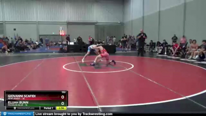 132 lbs Quarters & 1st Wb (16 Team) - Giovanni Scafidi, New Jersey vs ...