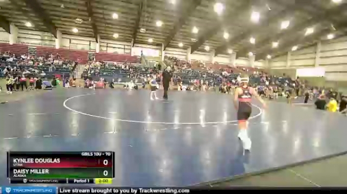 70 lbs Round 3 - Kynlee Douglas, Utah vs Daisy Miller, Alaska