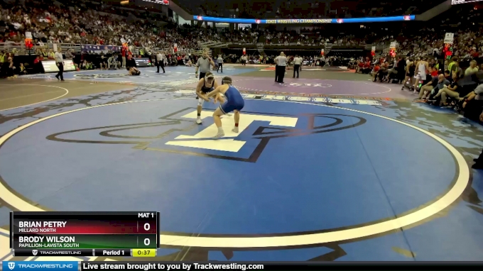 Cons. Semi - Brody Wilson, Papillion-LaVista South vs Brian Petry ...