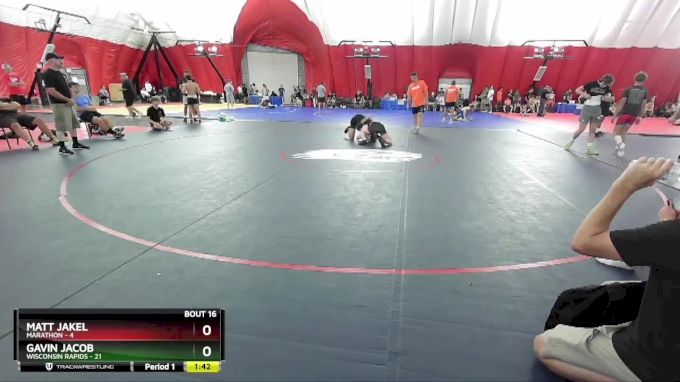 138 lbs Quarters & Wb (16 Team) - Gavin Jacob, Wisconsin Rapids vs Matt ...