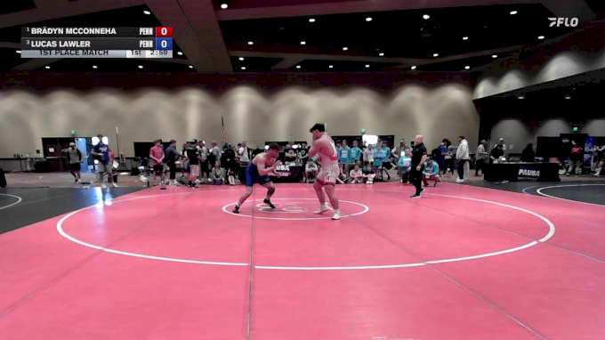 285 lbs 1st Place Match - Bradyn McConneha, Pennsylvania vs Lucas ...