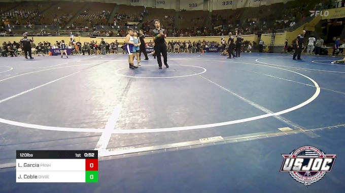 120 lbs Consi Of 4 - Leyton Garcia, Panhandle RTC vs Jase Coble ...