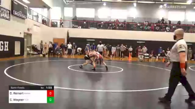 113 lbs Semifinal - Dillon Reinert, Brandywine Heights vs Cody Wagner ...