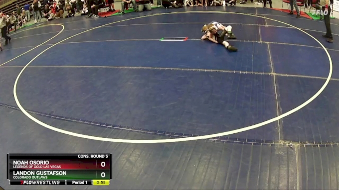 53 lbs Cons. Round 5 - Noah Osorio, Legends Of Gold Las Vegas vs Landon ...