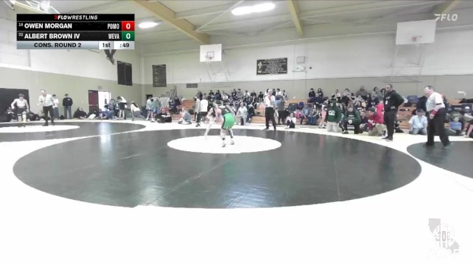 95 lbs Cons. Round 2 - Owen Morgan, Twelve Bridges Middle School vs ...