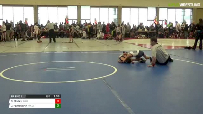 54 lbs Rr rnd 1 - Sean Morley, NJ Hit Squad ES vs Justin Farnsworth ...