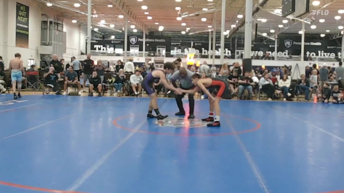 122 lbs Semifinal - Carter Chunko, Grit Mat Club Blue - HSC vs Eamon ...