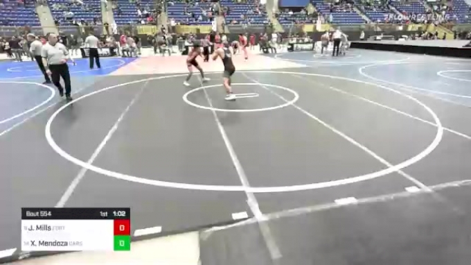 140 lbs Round Of 16 - Jeremiah Mills, Fort Morgan Middle School vs ...