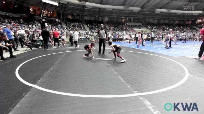 55 lbs Final - Bennett Dawson, Team Tulsa Wrestling Club vs Luke Olsen ...