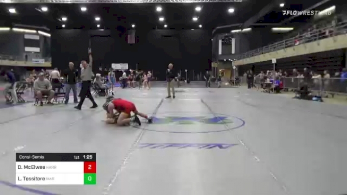 120 lbs Consolation - Daniel McElwee, Harrington vs Luca Tessitore, Marmora