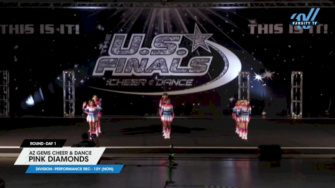 AZ Gems Cheer & Dance - Pink Diamonds [2024 L1 Performance Rec - 12Y ...