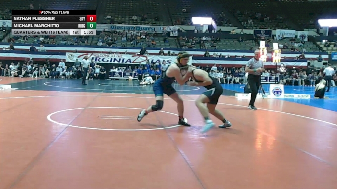 215 lbs Quarters & Wb (16 Team) - Michael Marchitto, Ridge vs Nathan ...