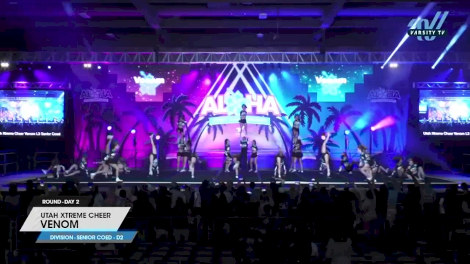 Utah Xtreme Cheer - Venom [2023 L3 Senior Coed - D2 Day 2] 2023 Aloha ...