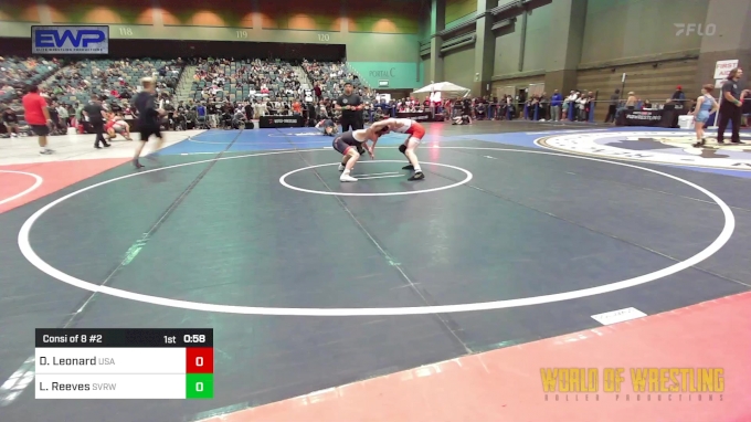 101 lbs Consi Of 8 #2 - Declan Leonard, USA Gold vs Lucas Reeves, Steel ...