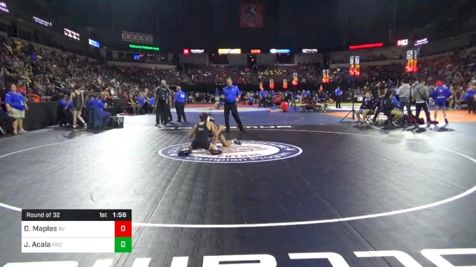 106 lbs Round Of 32 - Dylan Maples, Bella Vista (SJ) vs Josh Acala ...