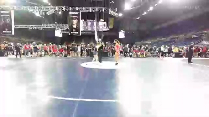 122 lbs Consi Of 32 #1 - Kayley Roy, South Dakota vs Meredith Nash, Nevada
