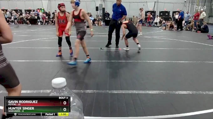 100 lbs Round 2 (4 Team) - Gavin Rodriguez, M2TCNJ vs Hunter Singer ...
