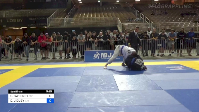 SHANE SWEENEY vs DANIEL J DUBY 2022 Pan Jiu Jitsu IBJJF Championship