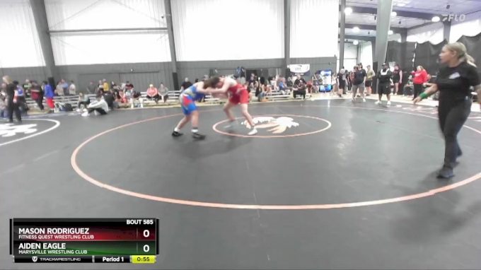 215 lbs Cons. Semi - Mason Rodriguez, Fitness Quest Wrestling Club vs ...