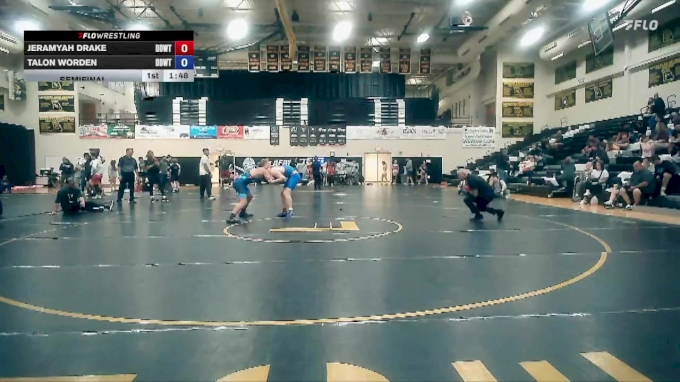 175 - 190 lbs Semifinal - Jeramyah Drake, DDWT vs Talon Worden, Unattached