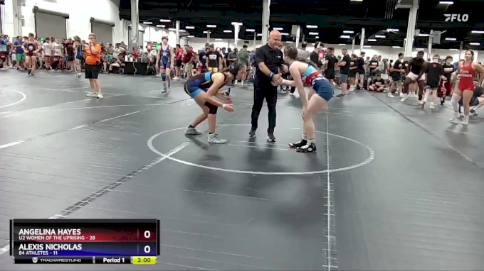 118 lbs Round 2 (8 Team) - Angelina Hayes, U2 Women Of The Uprising vs ...