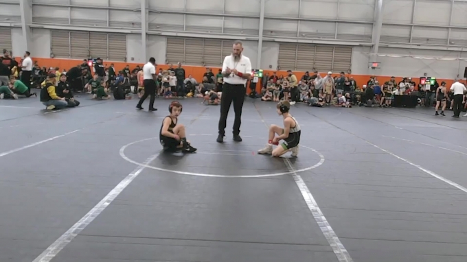 80 lbs Round 3 (6 Team) - Blaize Rodriguez, Empyre WC Gold vs Angel ...