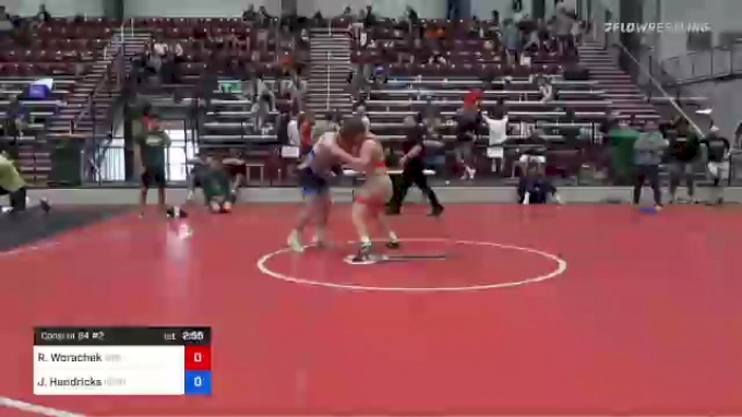 86 kg Consi Of 64 #2 - Reece Worachek, Wisconsin vs Jake Hendricks ...