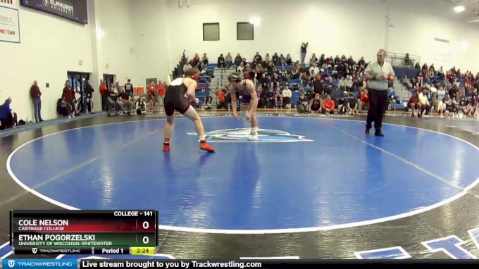 141 lbs Champ. Round 2 - Ethan Pogorzelski, University Of Wisconsin ...