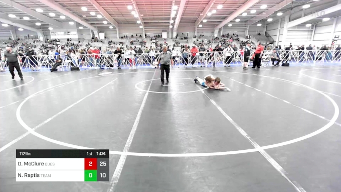 112 lbs Rr Rnd 2 - Drake McClure, Quest School Of Wrestling MS vs ...