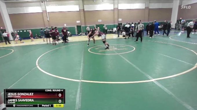 215 lbs Cons. Round 4 - James Saavedra, Schurr vs JESUS GONZALEZ, West ...