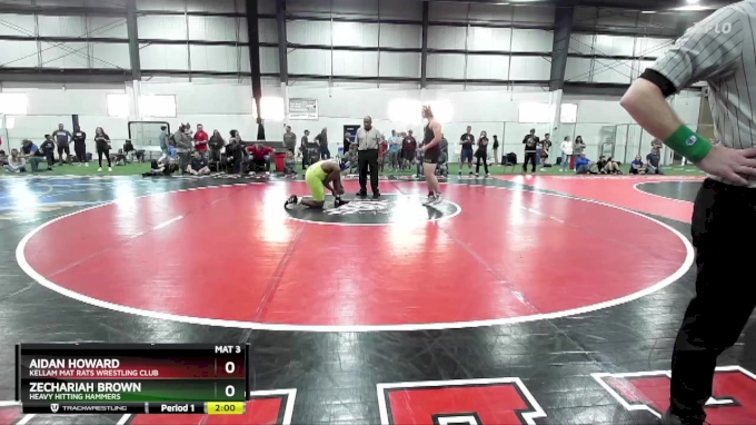 200 lbs Round 5 - Aidan Howard, Kellam Mat Rats Wrestling Club vs ...