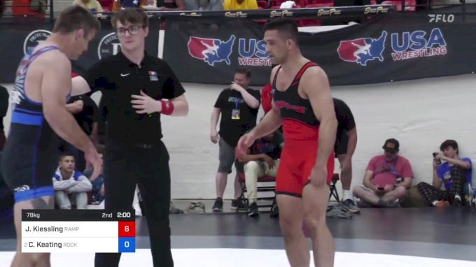 78 kg Final - Jason Kiessling, Rampage Wrestling vs Connor Keating, Rock Eater Wrestling